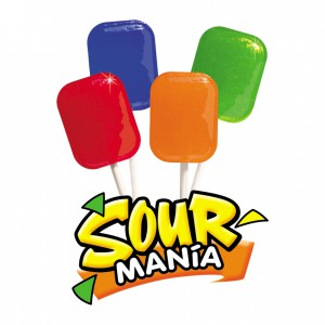 Sour Lip Shaped Lollipops